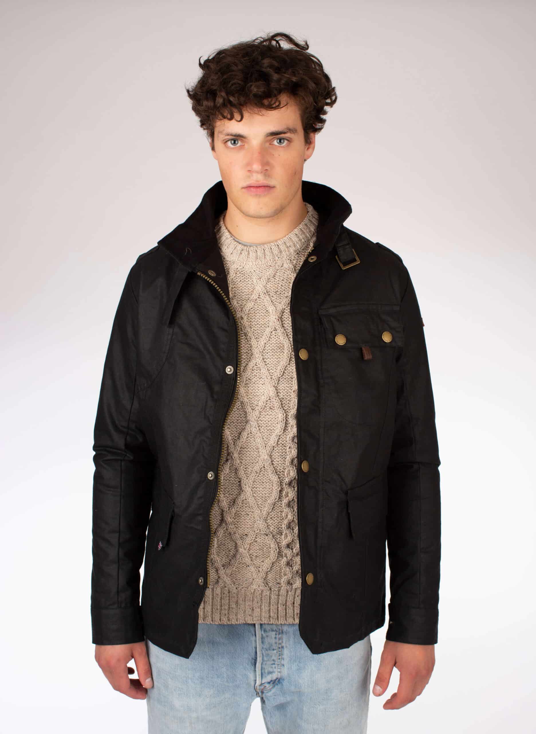 Bexley Jacket Black (1) by Smart Clothes York Yorkshire