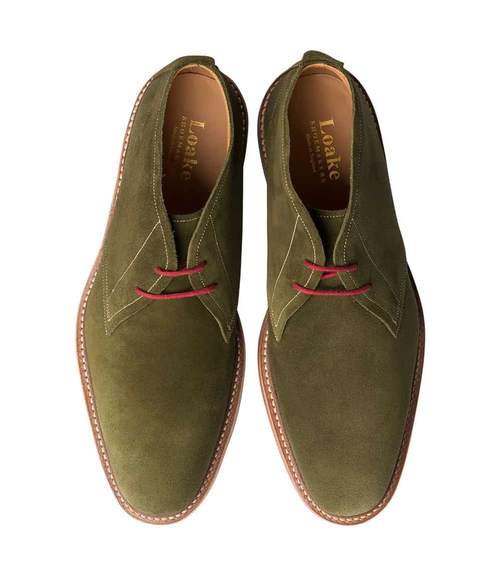 Sandown_GreenSuede_002 by Smart Clothes York Yorkshire